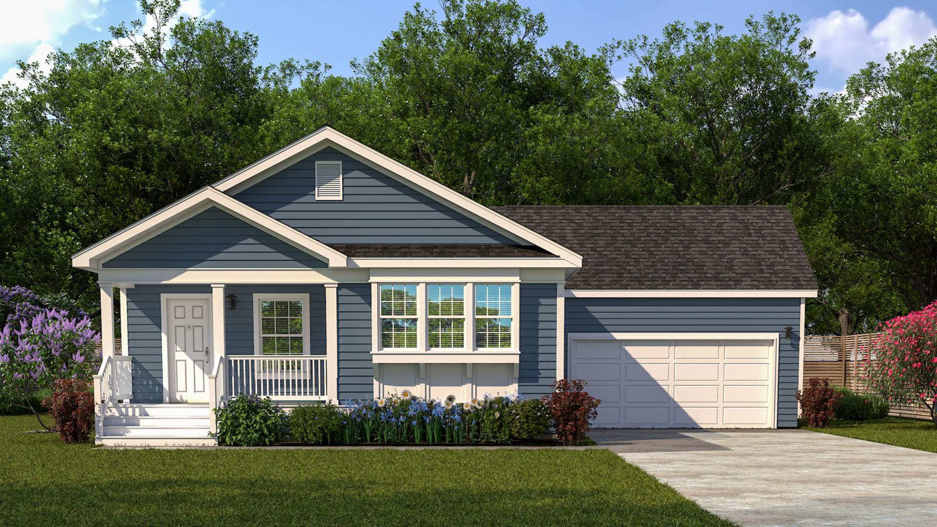 Prefab Cottage Series / Coach House 8015-70-3-32 by Rollin' Homes - ManufacturedHomes.com